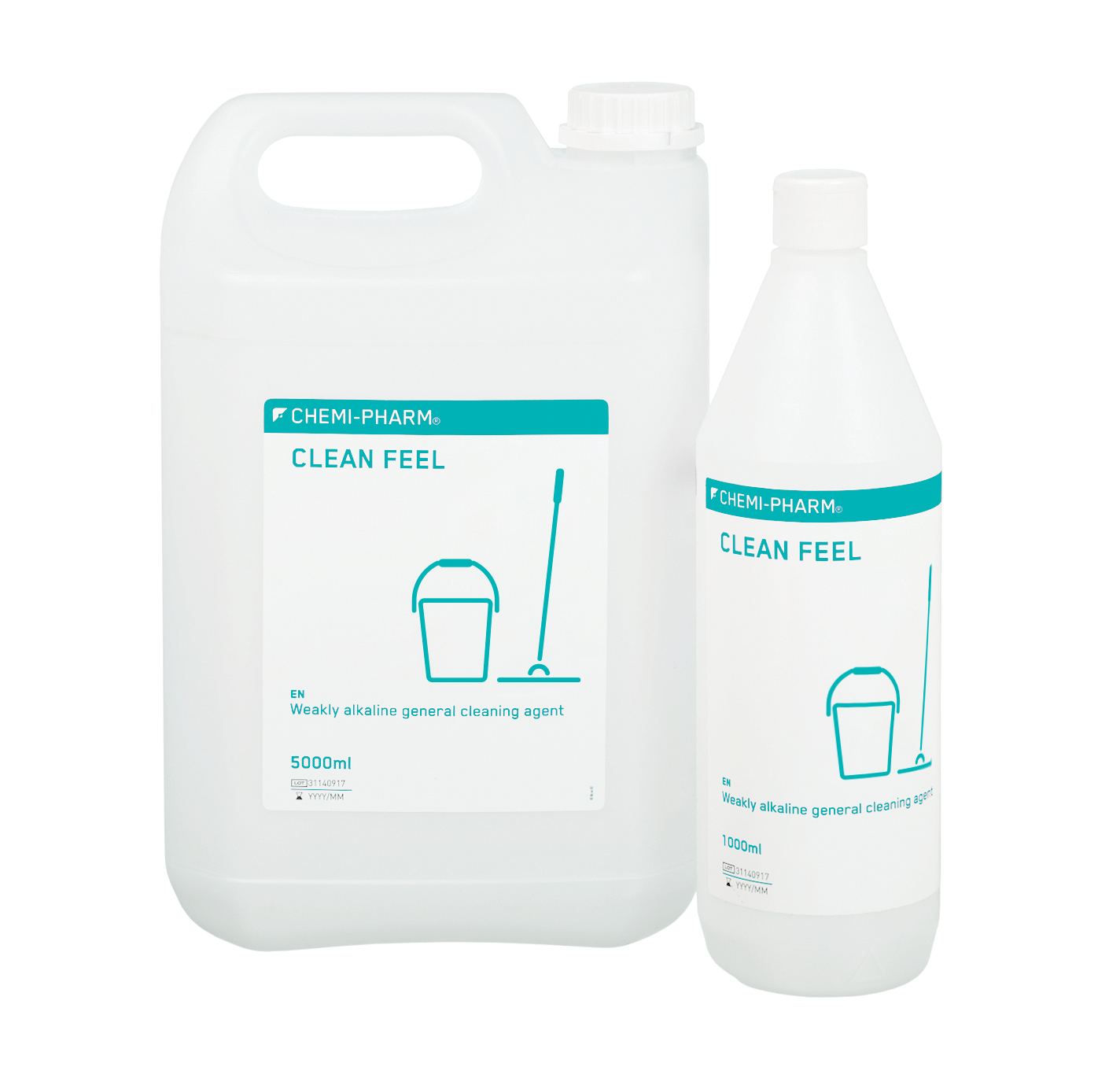 Weakly alkaline all purpose cleaning agent - Clean Feel - Chemi-Pharm